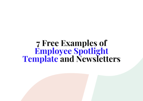 7 Free Examples of Employee Spotlight Template and Newsletters