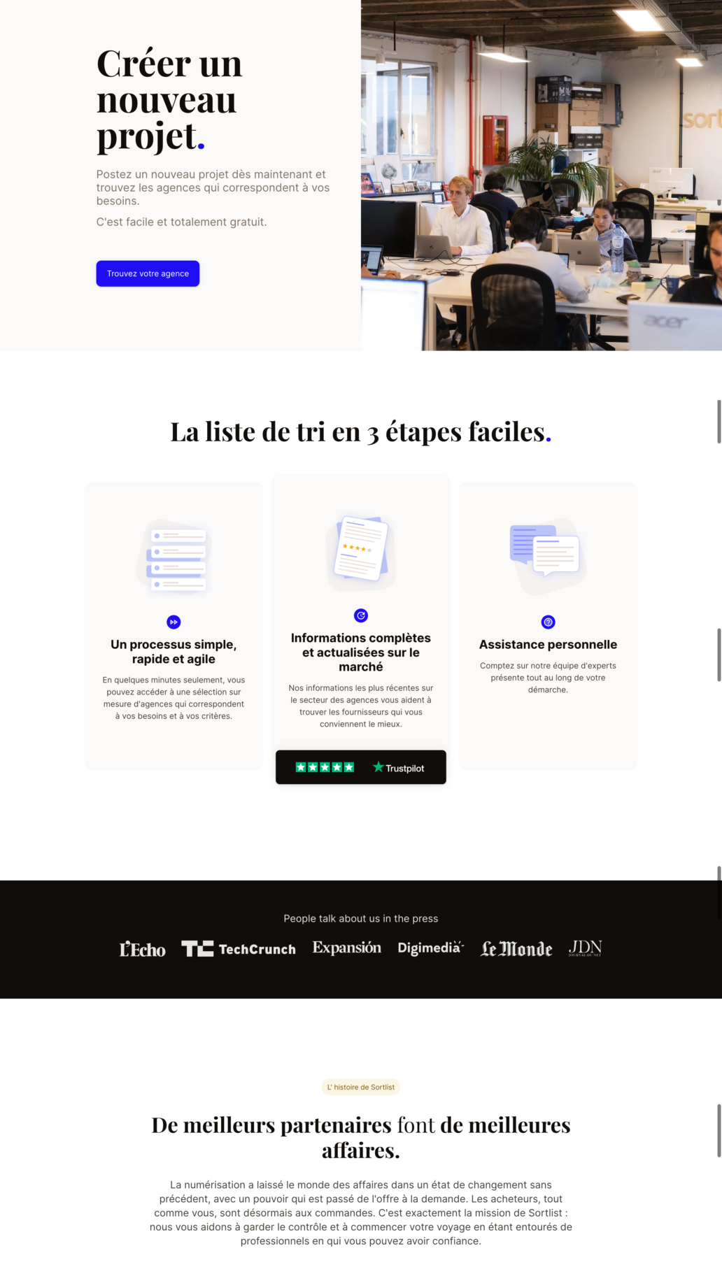 Les 3 parties essentielles de la structure d’une page web