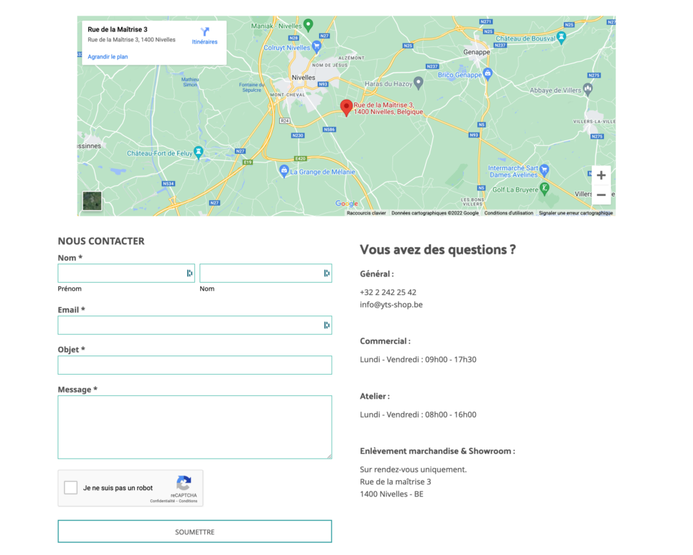 Créer une page contact en vous inspirant de nos 5 exemples