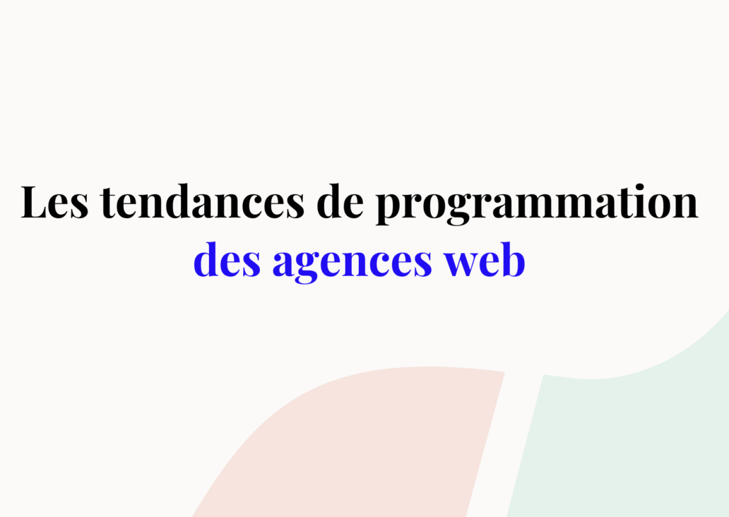 Quelles sont les tendances de programmation web en 2024