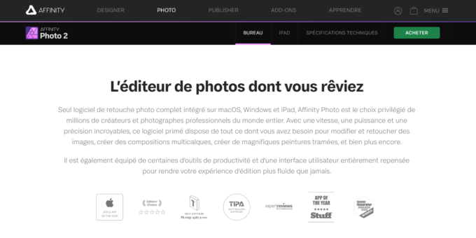 Les 7 alternatives à Photoshop que vous devez connaître en 2024