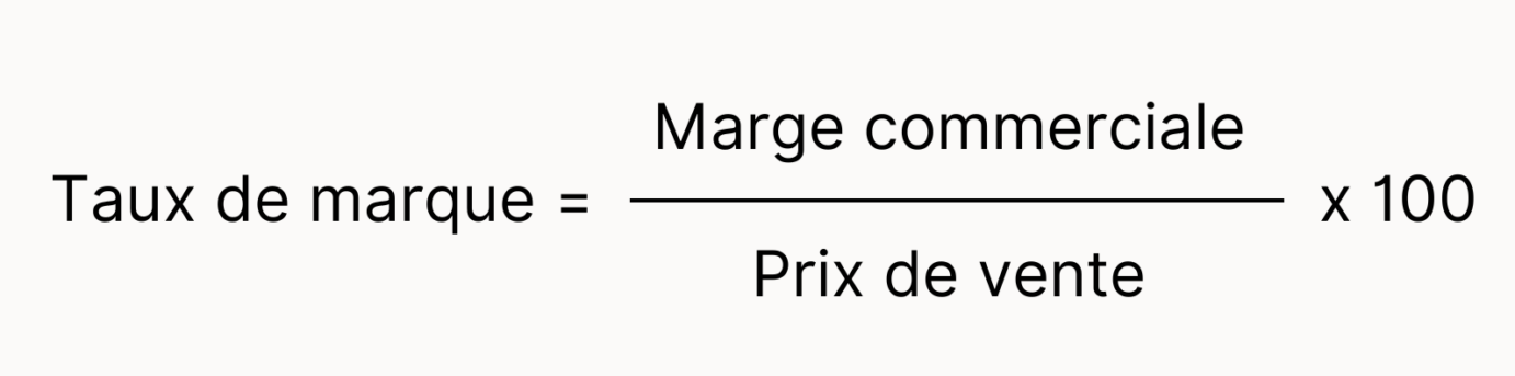 Taux de marque : Définition, méthode de calcul et usage (2024)