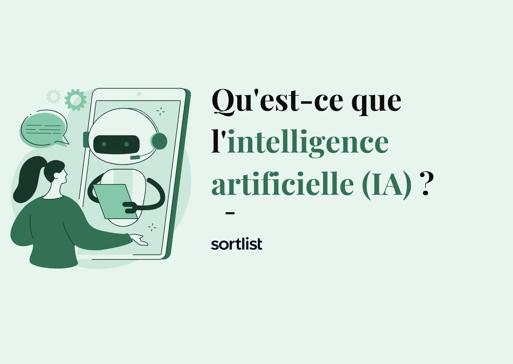 Qu'est-ce que l'intelligence artificielle (IA) : Définition & explication (2025)