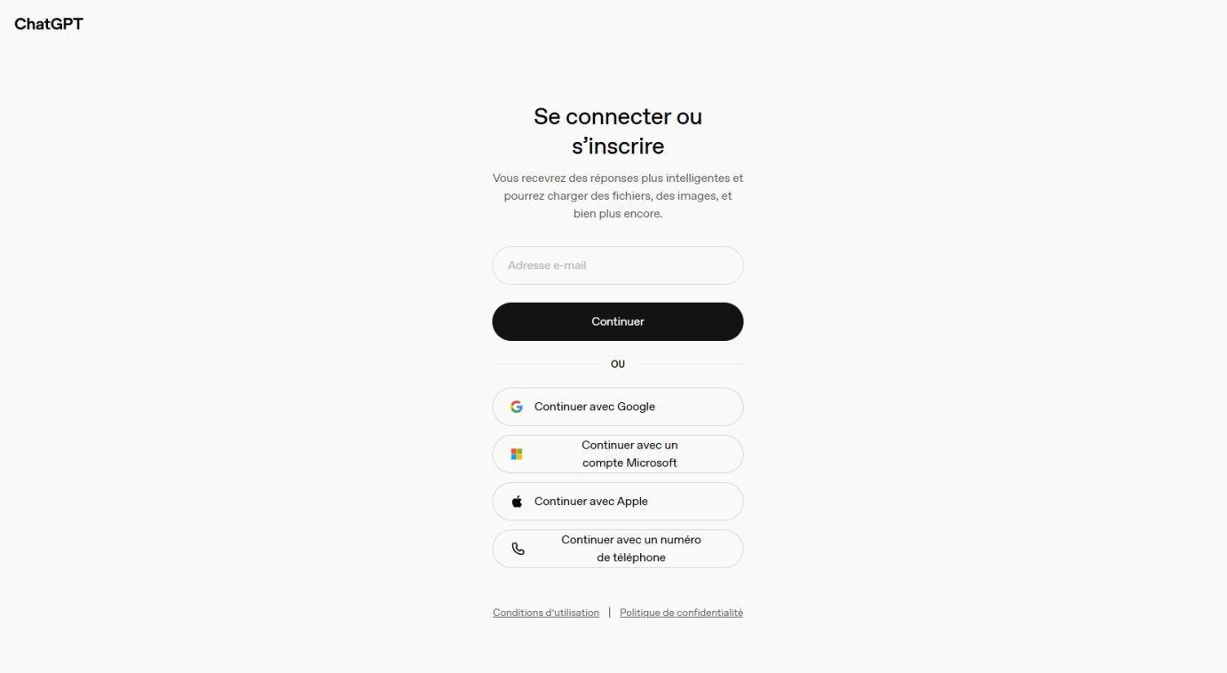 Se connecter à ChatGPT : 7 étapes simples et rapides