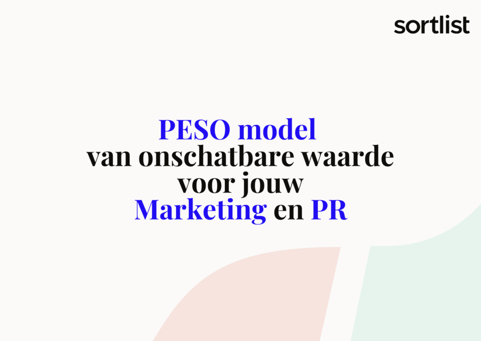 PESO model: een meerwaarde voor je marketing en PR strategie