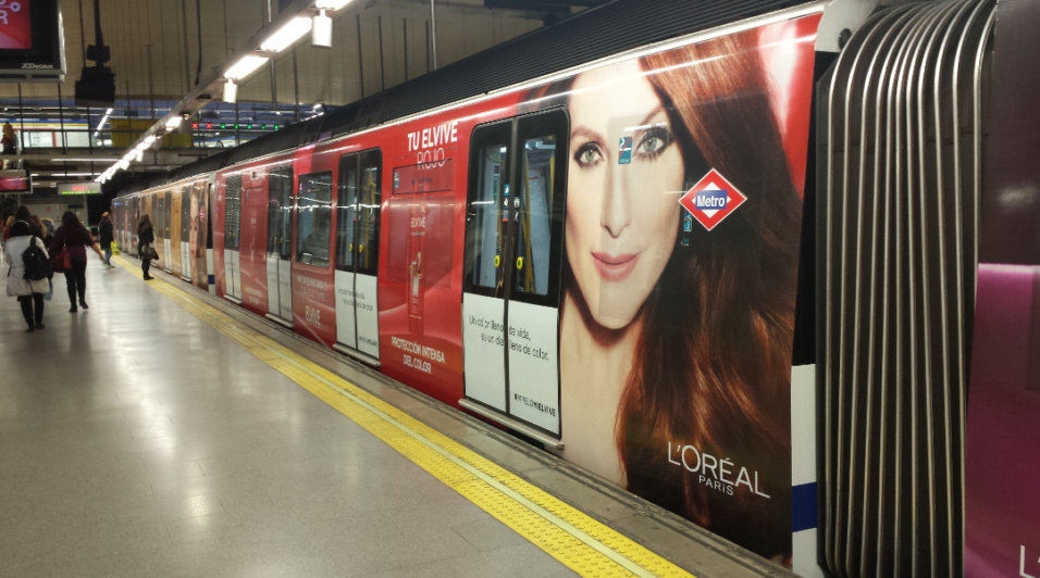 Publicidad en el metro de Madrid: ejemplo de las mejores campañas